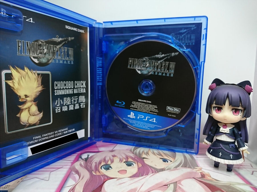 等了好久終於入手的FF7 remake開箱與初玩心得w - maxft2的創作 - 巴哈姆特