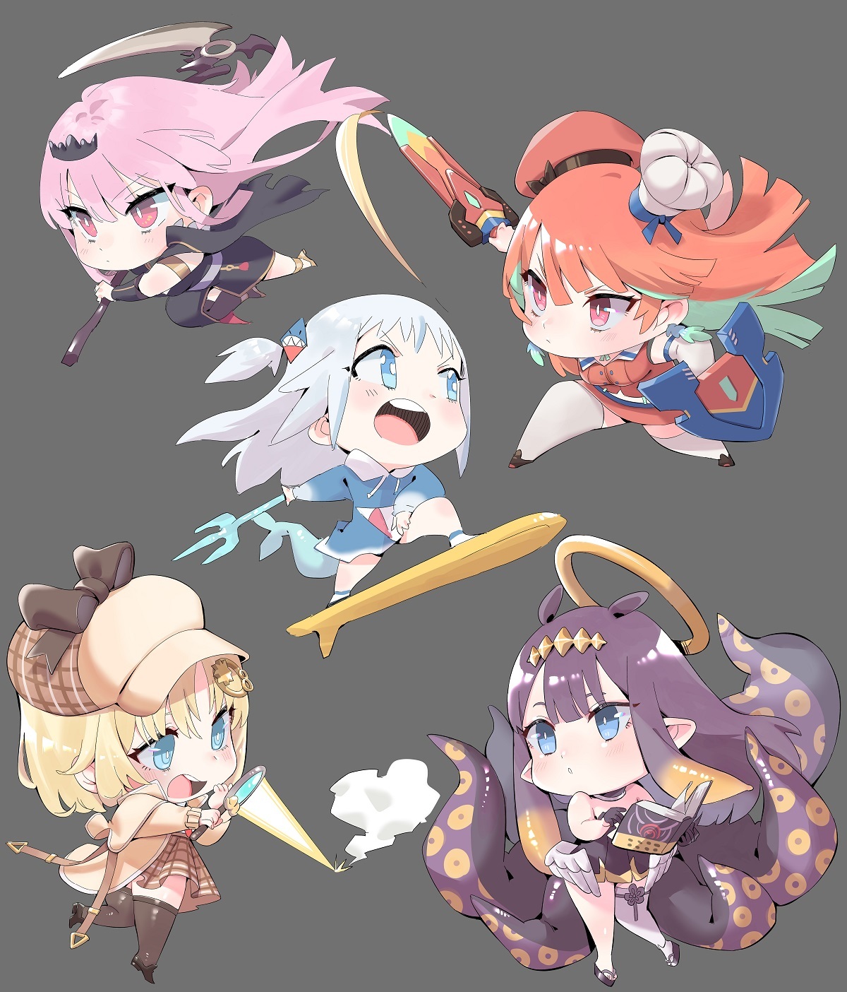 HOLO神話組 - chenyang100的創作 - 巴哈姆特