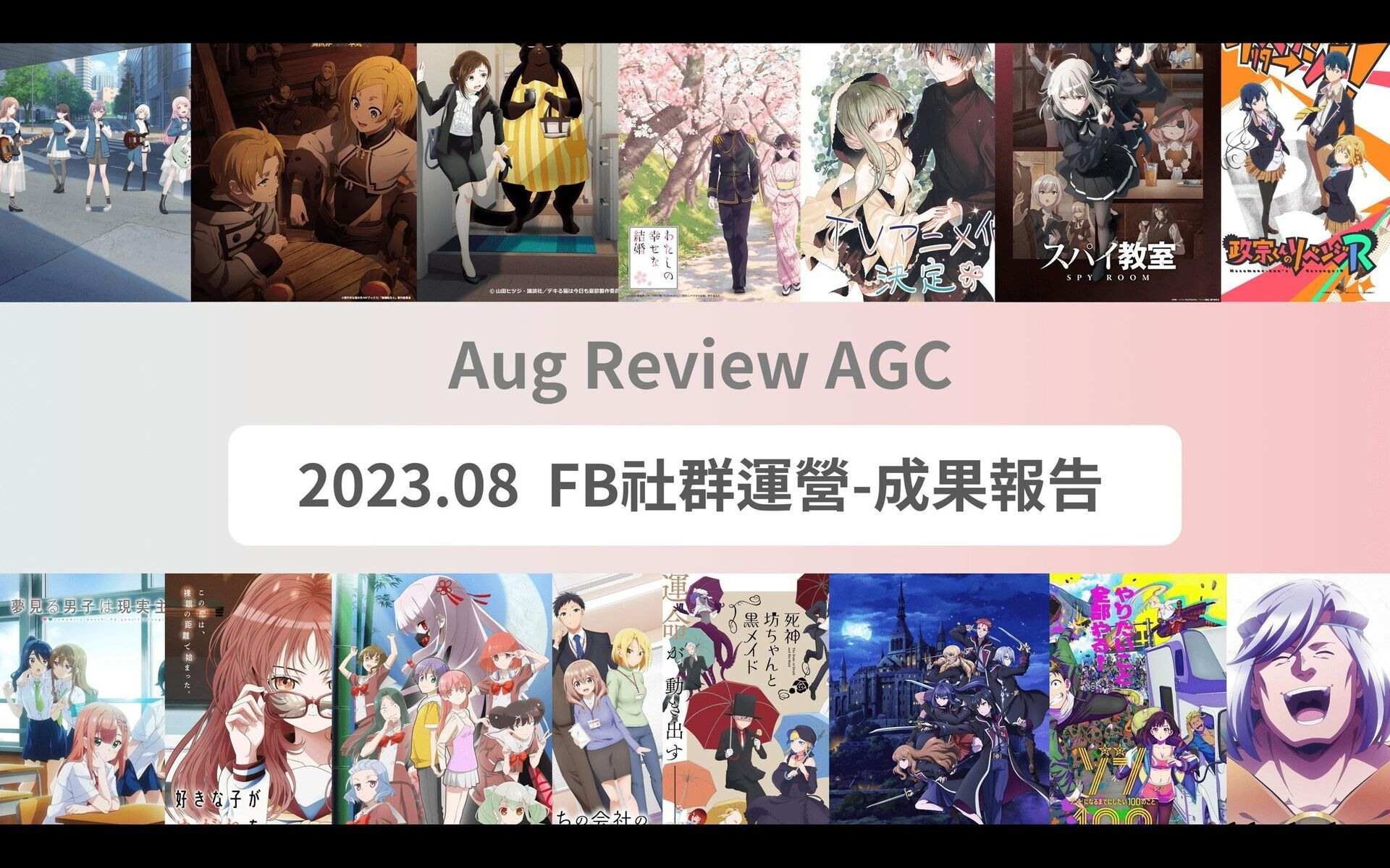 [達人專欄] 【ACG Review】8月ACG FB社群運營報告｜2023｜NO.6 - fishleong666的創作 - 巴哈姆特