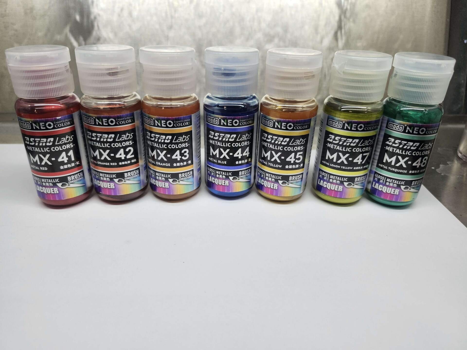 [新漆料心得] - 摩多新漆列系 Modo Astro Labs 金屬色源系列 簡易使用心得 - roro123tw的創作 - 巴哈姆特