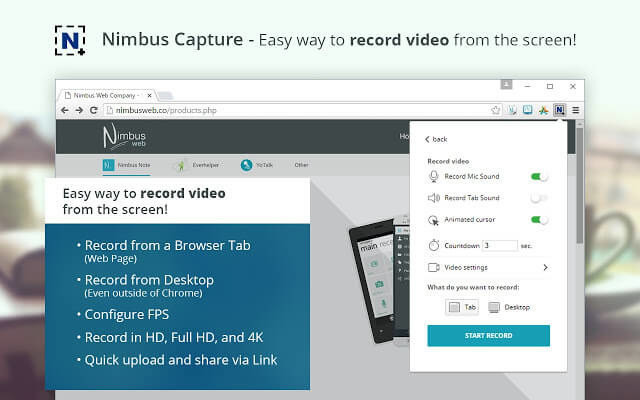 Chrome線上應用程式「Nimbus Screenshot & Screen Video Recorder」 - k22029623的創作 ...