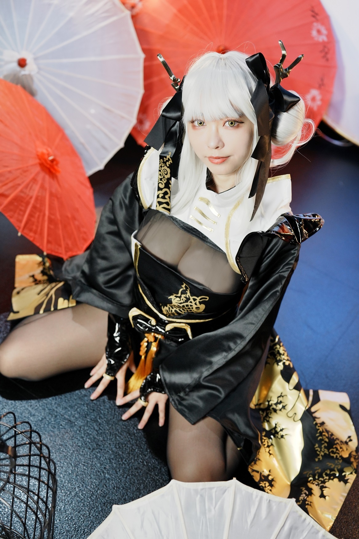 妮姬 白兔(*ˊᵕˋ) 和服 Cosplay - smp030的創作 - 巴哈姆特