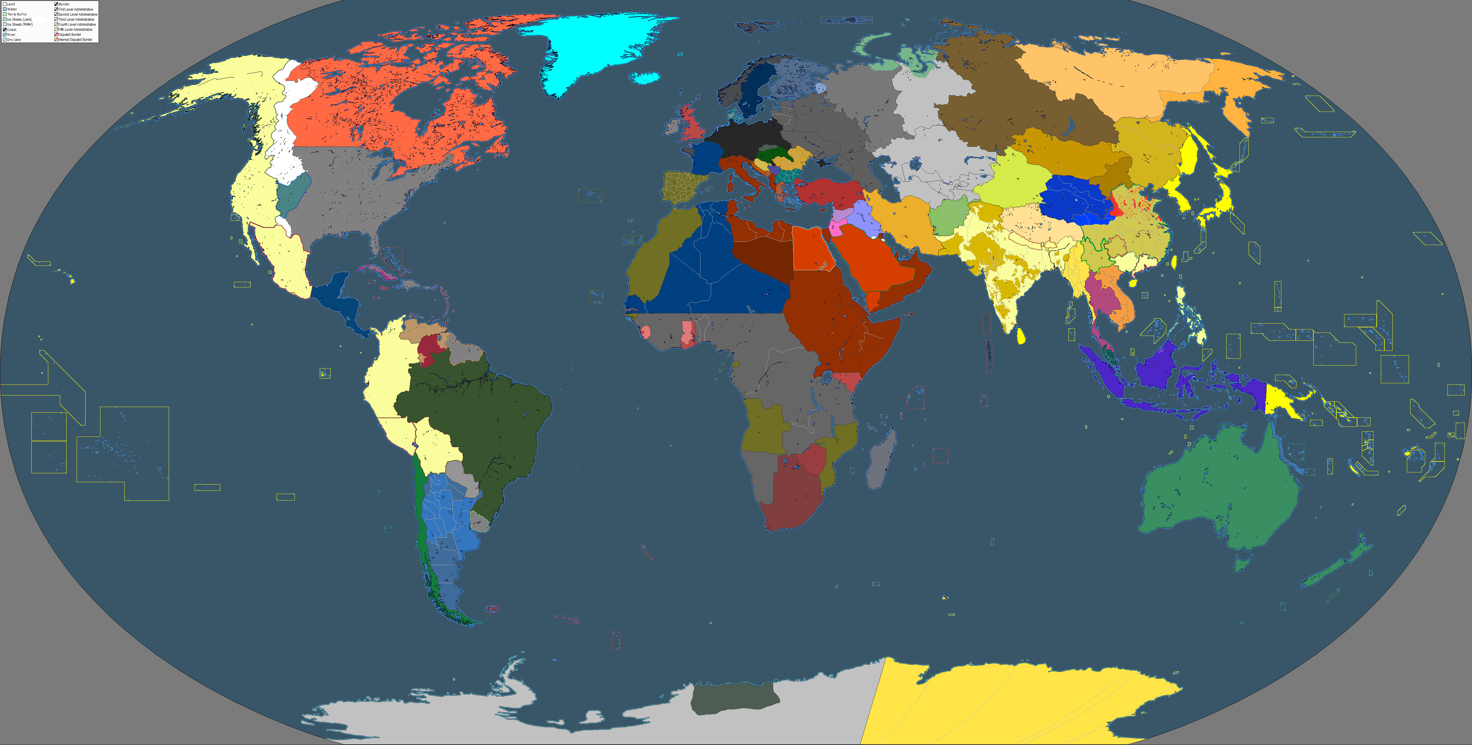 高堡奇人x新秩序TNO 混合世界地圖 - karsonlee的創作 - 巴哈姆特