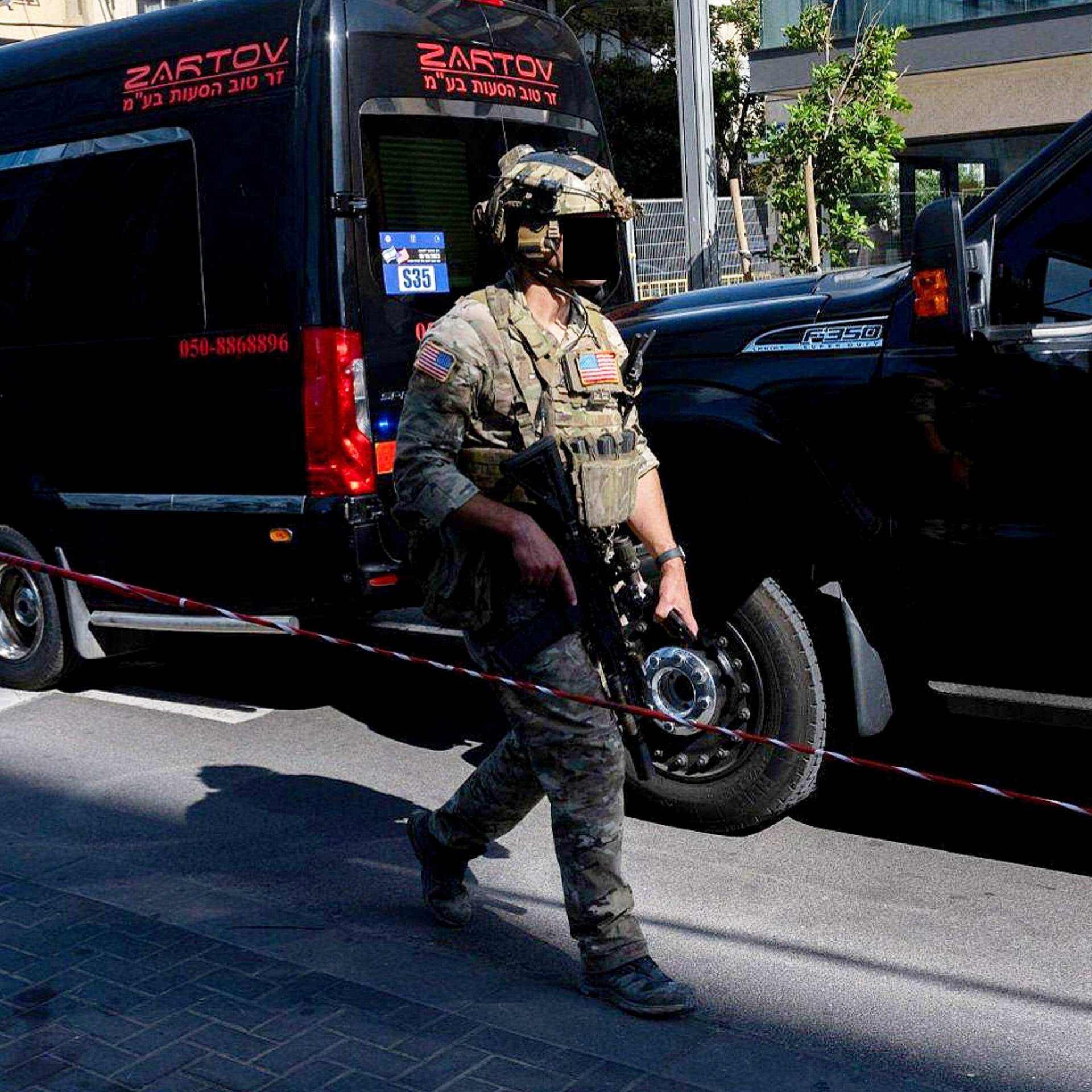 發文備份：拜登訪以色列時的三角洲部隊成員與配槍 - g21202355的創作 - 巴哈姆特