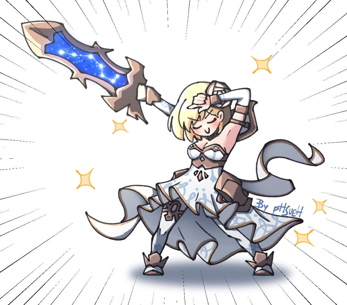 姬塔Glorybringer的勝利POSE - jhsueh的創作 - 巴哈姆特