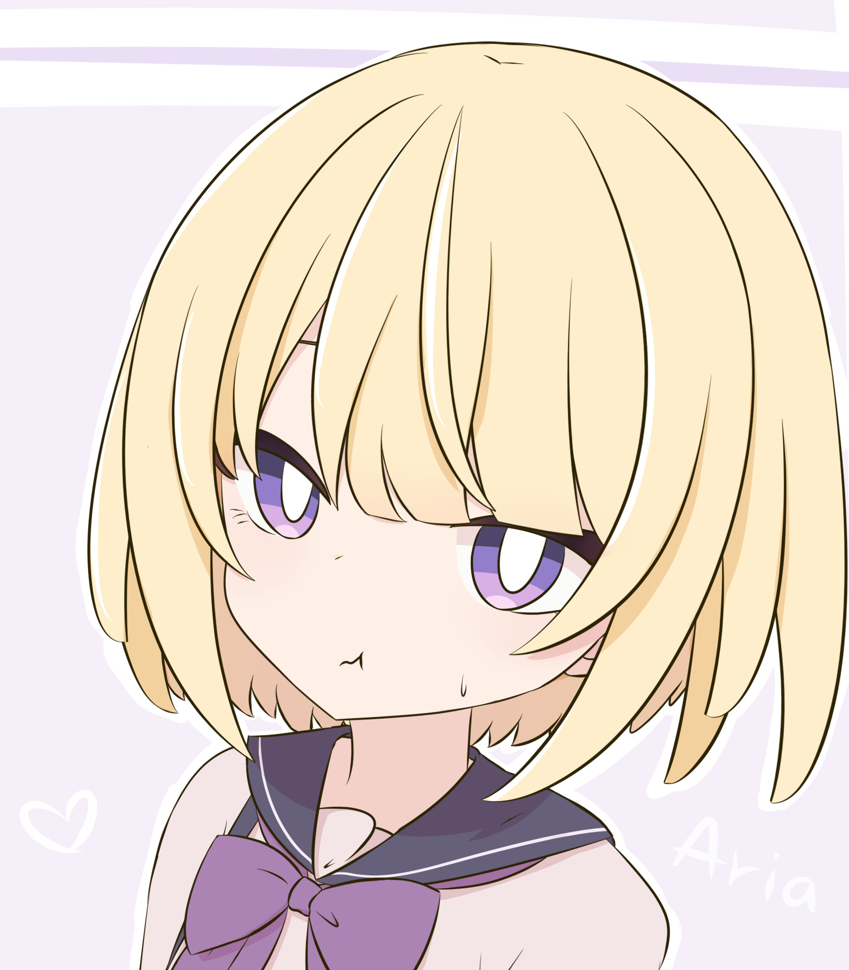 月紫アリア - sid811018的創作 - 巴哈姆特