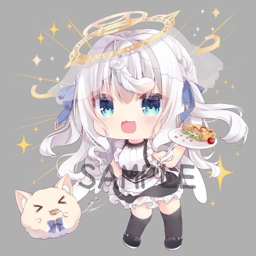 【電繪】加百利・珈咘X蕾娜希塔女僕餐廳 - shanamoe的創作 - 巴哈姆特