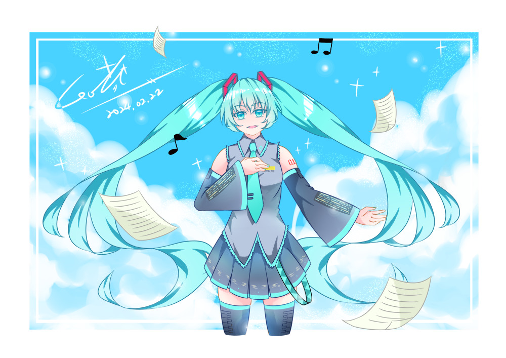 MIKU - lf2753的創作 - 巴哈姆特