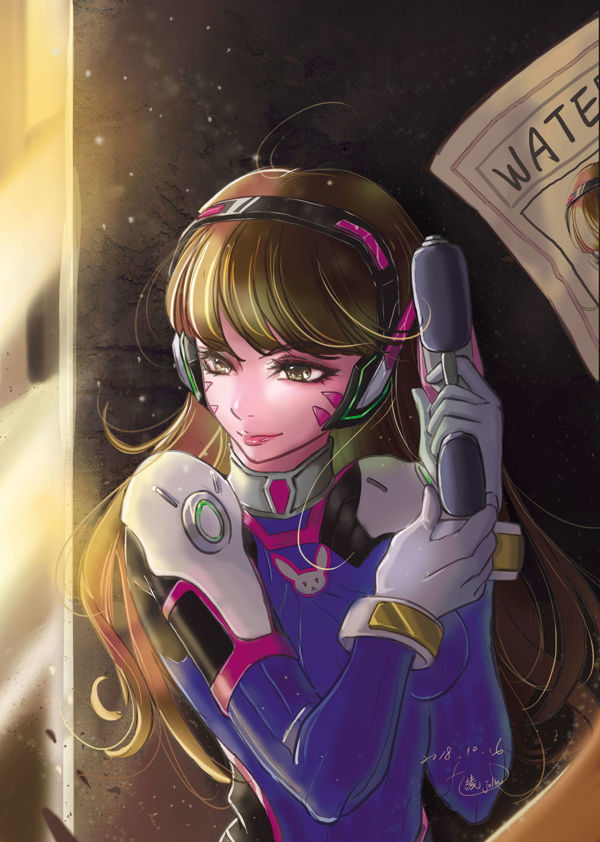 鬥陣特攻-Dva - lily20489的創作 - 巴哈姆特