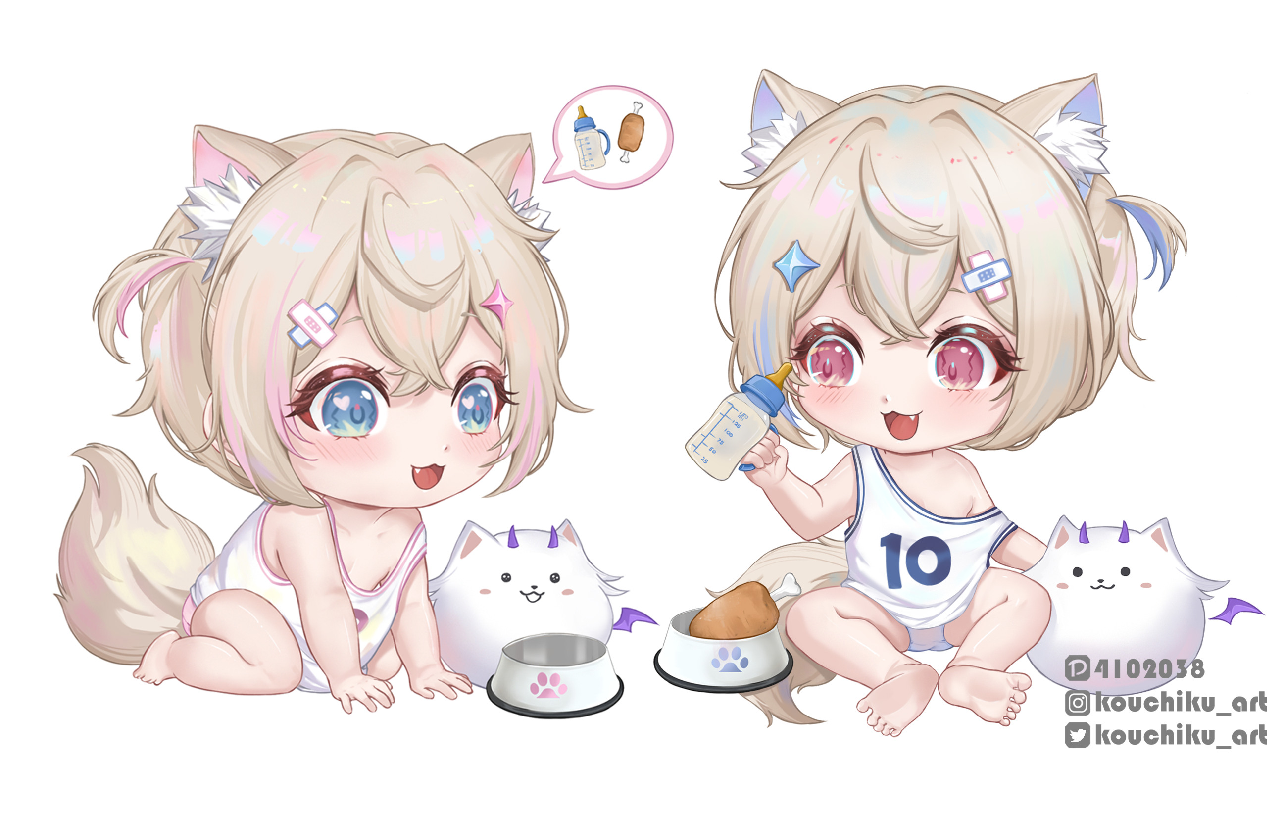 [達人專欄] ホロライブ/Fuwamoco - slower8304的創作 - 巴哈姆特