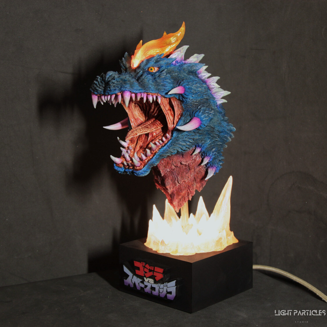 Space Godzilla Head with LED Light Design - tmnt21919的創作 - 巴哈姆特