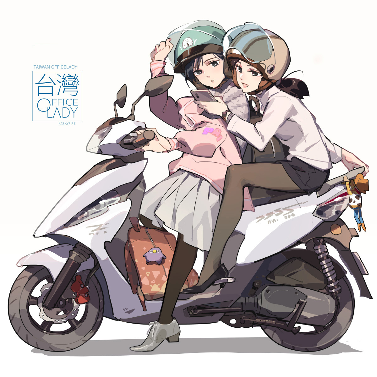 台灣OL - 雙載 - nnnnoooo007的創作 - 巴哈姆特