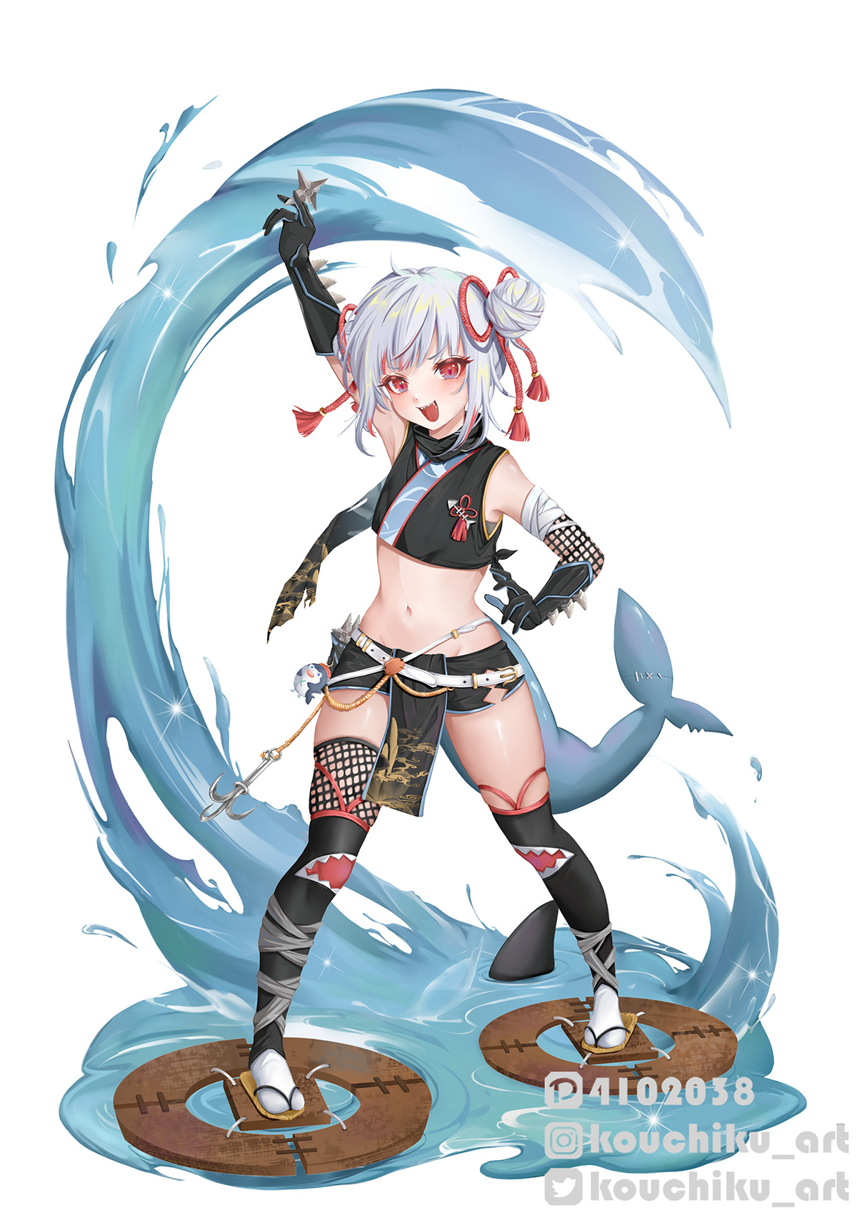 [達人專欄] 【FF41】本子圖透3/水遁女密忍Gura - slower8304的創作 - 巴哈姆特