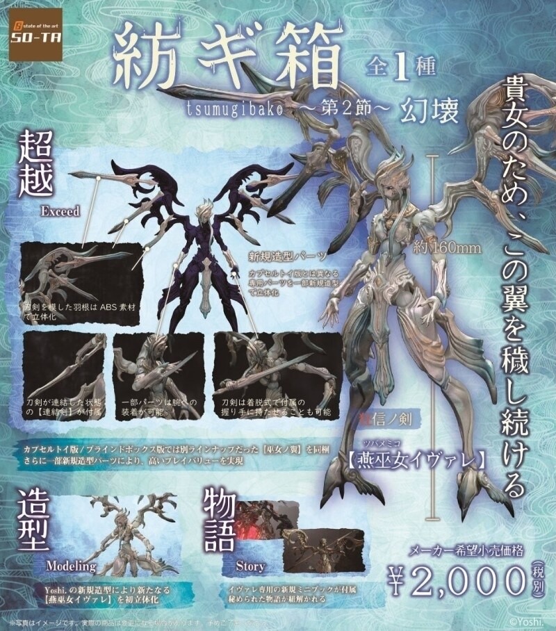 組裝模型開箱-紡ギ箱～第2節～幻壞 - scf1119的創作 - 巴哈姆特