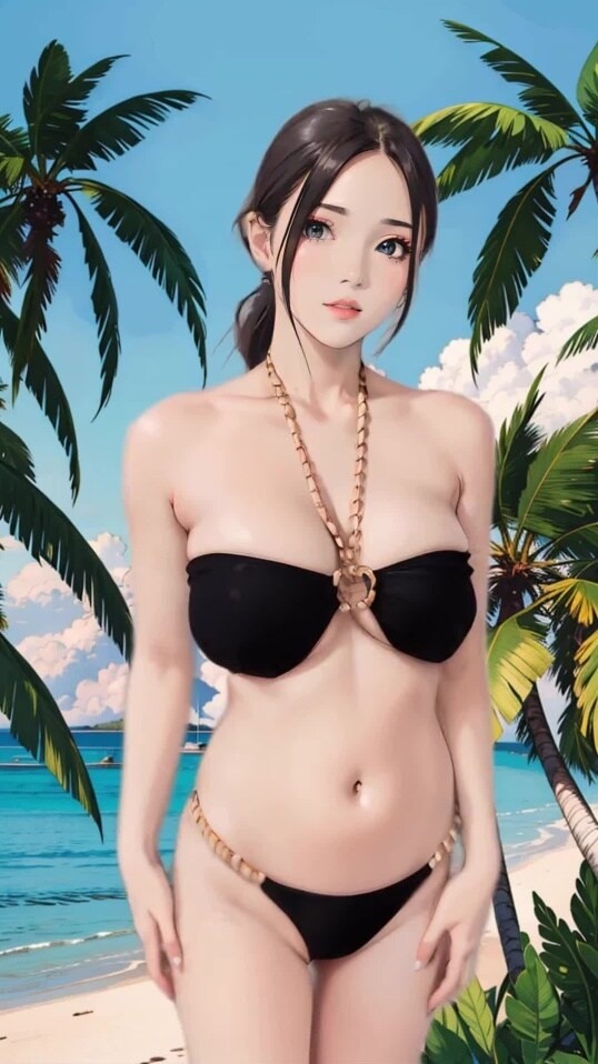 [AI] 룩북 GIRL LOOKBOOK Bikini Animation 1 - joelo的創作 - 巴哈姆特