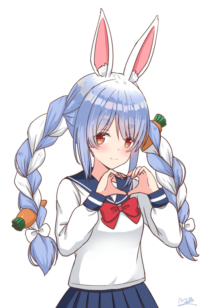 兔兔PEKO水手服w - maxft2的創作 - 巴哈姆特