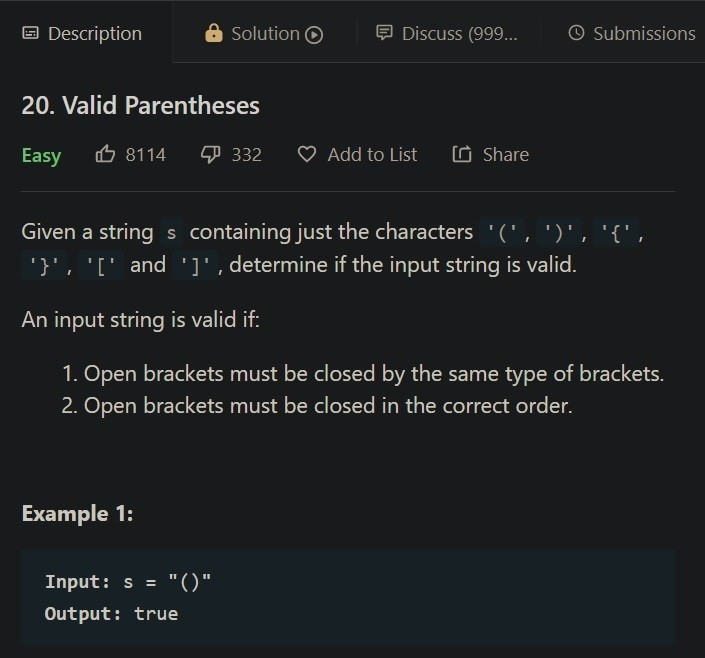 [LeetCode C#] 20. Valid Parentheses - Stack - xch53172的創作 - 巴哈姆特