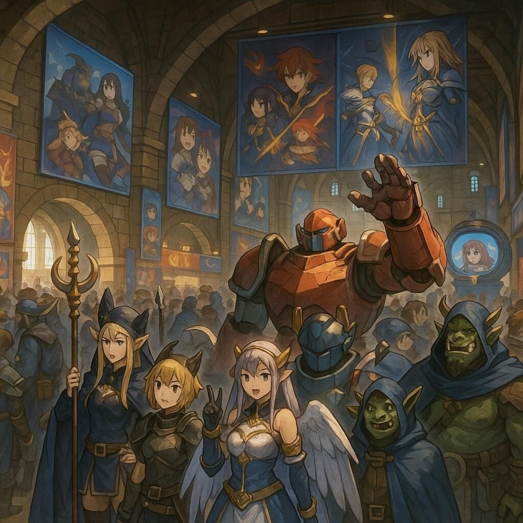 用AI設計以ACG為主題的奇幻世界 - creamcoffee的創作 - 巴哈姆特