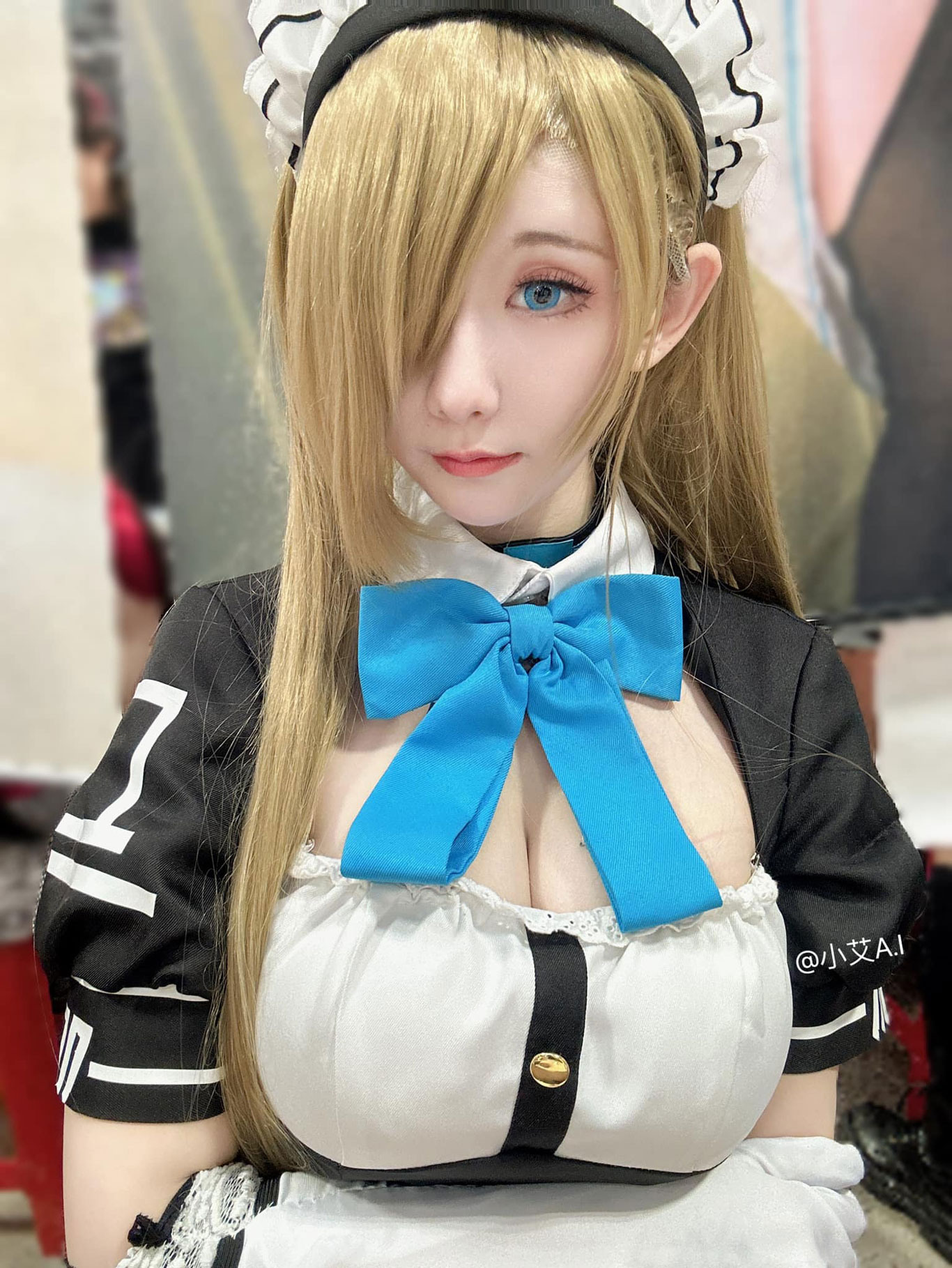 [達人專欄] 【Cos】蔚藍檔案 / 一之瀨明日奈 女僕Ver. - aij09的創作 - 巴哈姆特