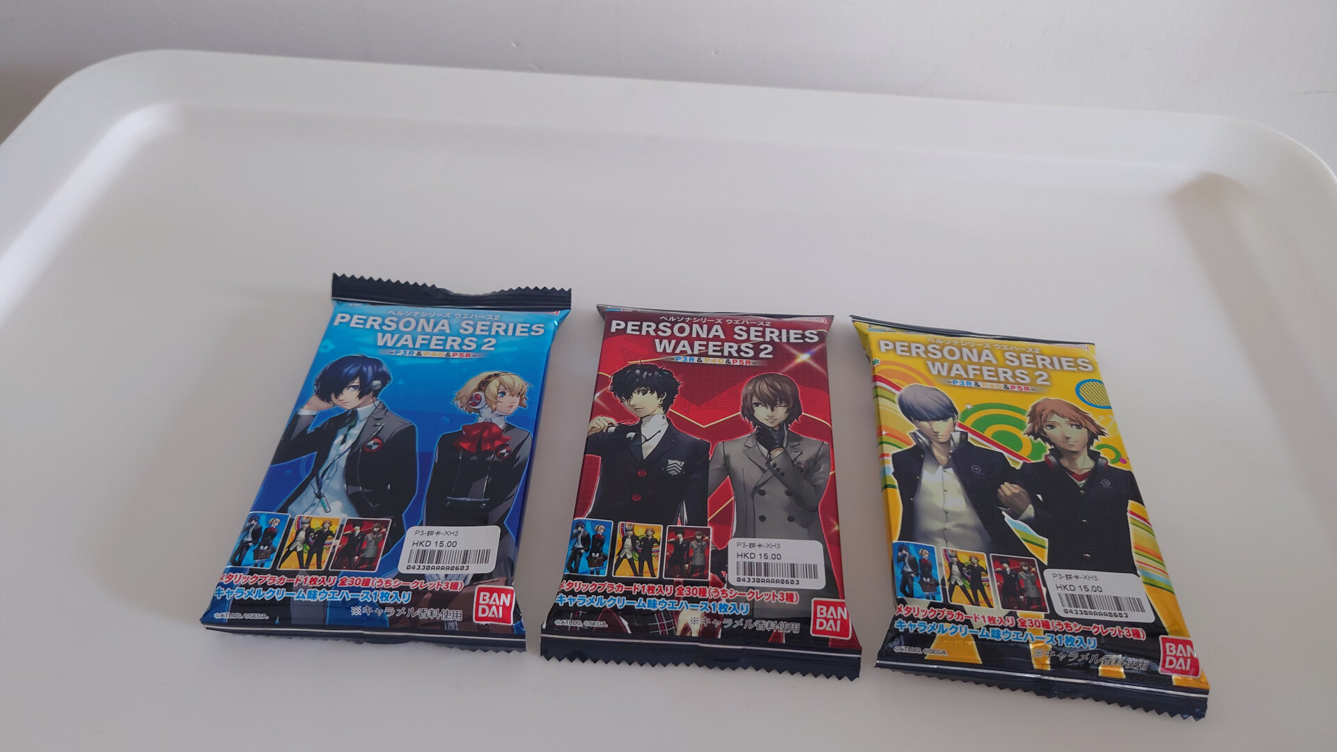 [開箱]女神異聞錄系列威化餅2 ～P3R＆P4G&P5R～ 開箱 - ianlai1207的創作 - 巴哈姆特