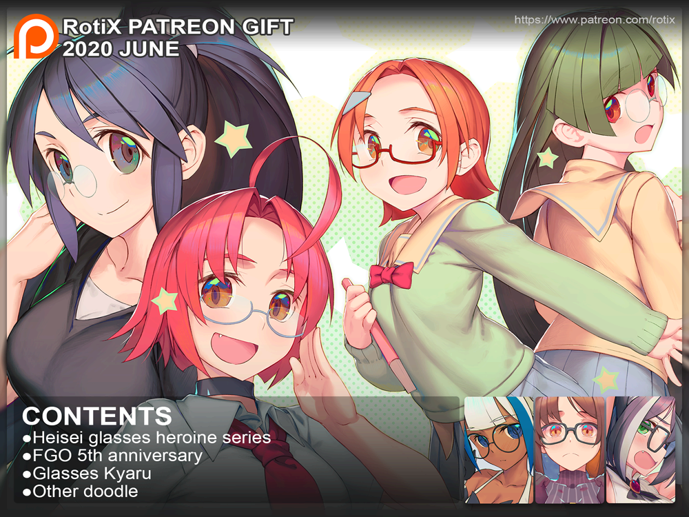 RotiX's Patreon 2020六月訂閱回饋 - xhank76的創作 - 巴哈姆特