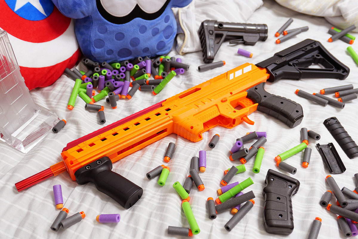 [達人專欄] [NERF] 工匠大師 Nexus Pro 改裝套件 - madsword的創作 - 巴哈姆特