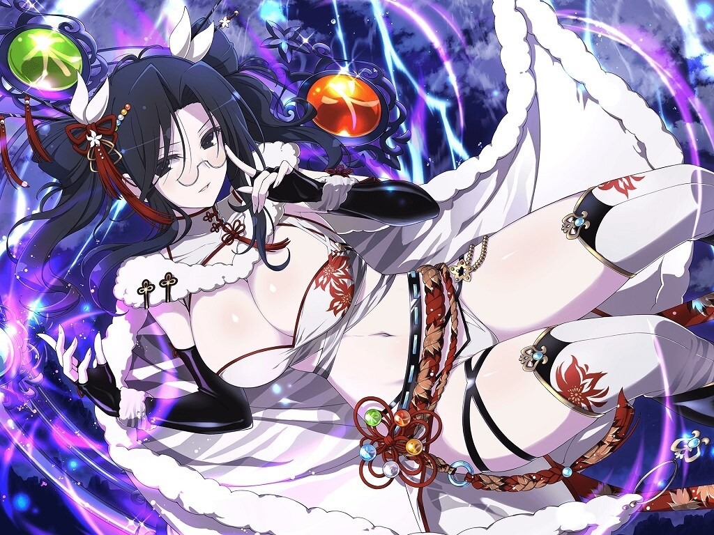 日版《閃亂神樂 NEW LINK》推出新卡片「新乳祭」雪不歸以及「爆乳祭」風雅 - swordking的創作 - 巴哈姆特