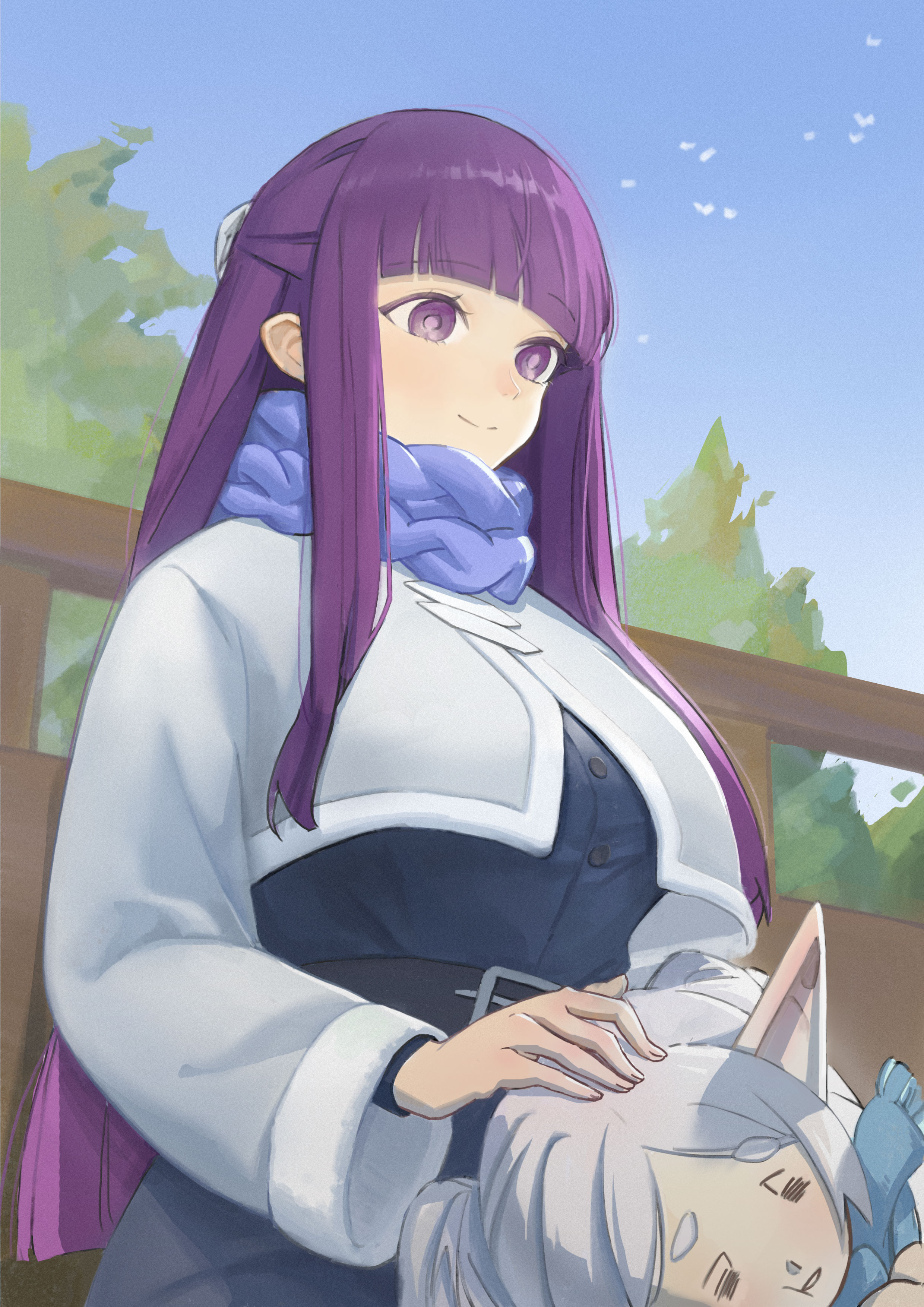 費倫的膝枕 - amry02130的創作 - 巴哈姆特