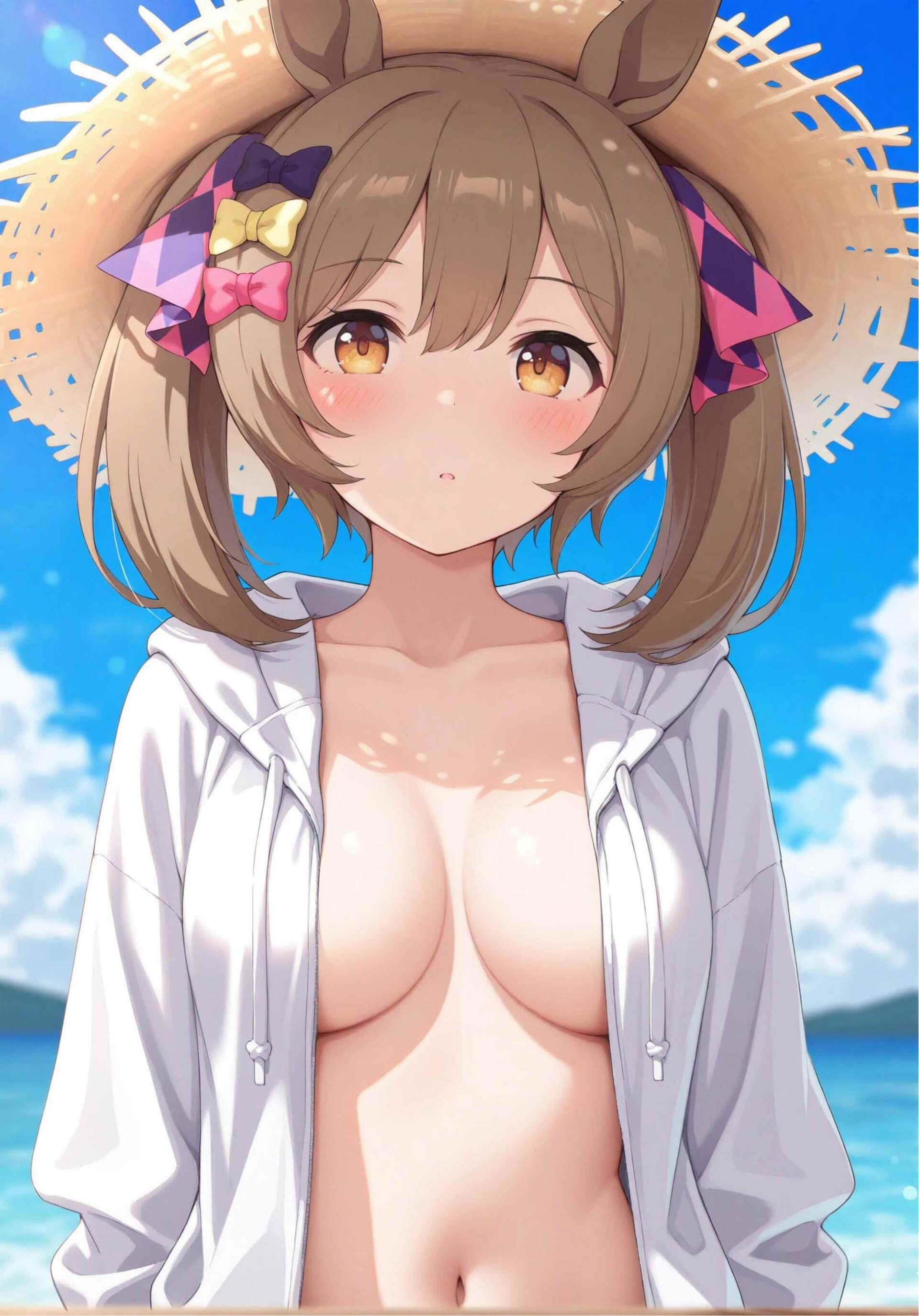 泳衣被颱風寄了的寄寄子 - wataruse的創作 - 巴哈姆特