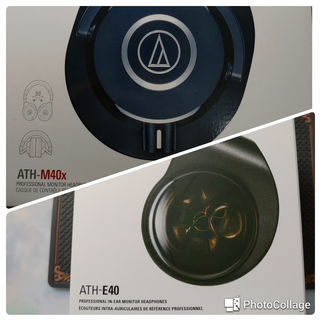 ATH-M40x、ATH-E40簡單開箱&不專業木耳評測 - a36416676的創作 - 巴哈姆特