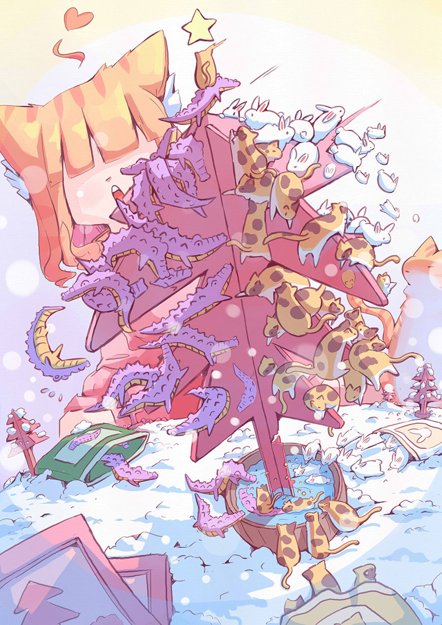 [達人專欄] 聖誕樹0w0 - r00759393的創作 - 巴哈姆特