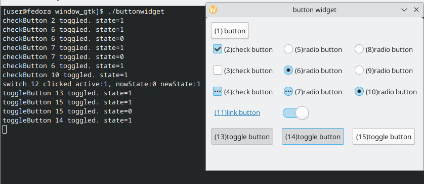 【程式】GUI元件——按鈕類 (Gtk) - shark0r的創作 - 巴哈姆特