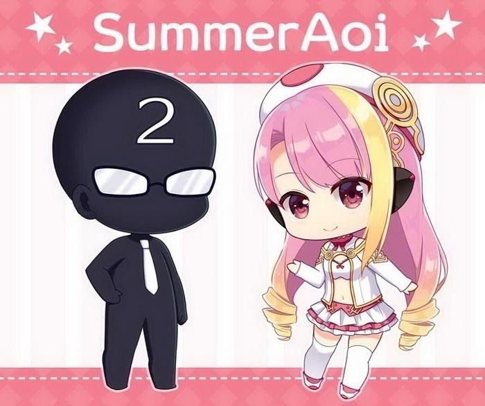 [達人專欄] 【塗鴉】奇漾少女夏日葵Q版 - fliris003的創作 - 巴哈姆特