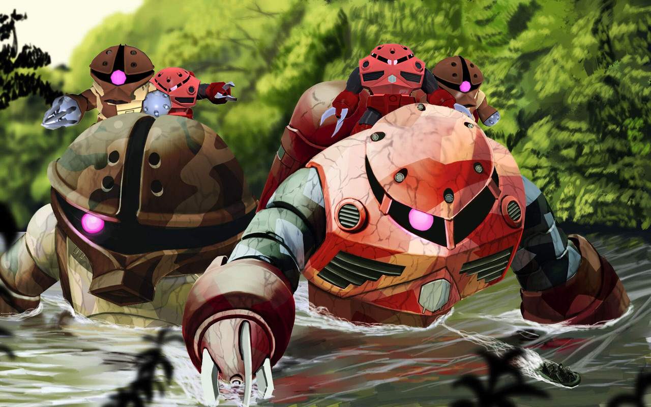 烏龜怪方蟹 － 亞凱/夏亞專用茲寇克 [Acguy / Z'Gok (Char Custom)] - t9876543210的創作 - 巴哈姆特