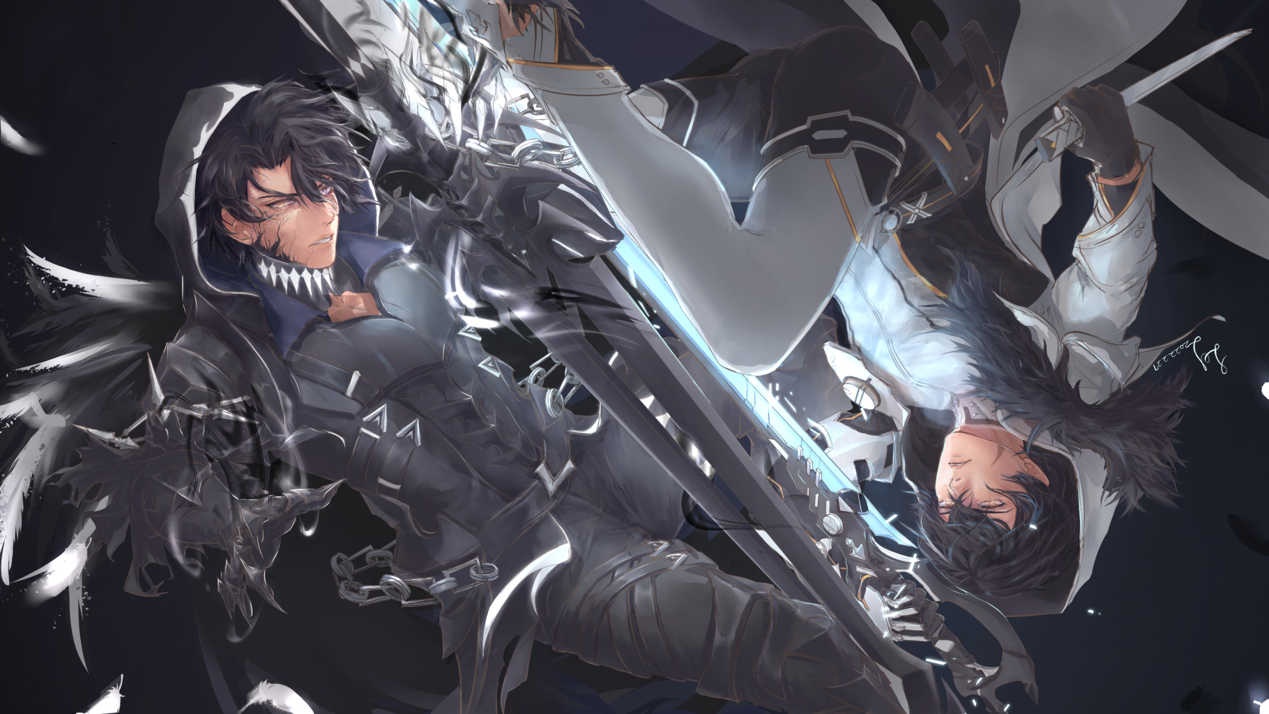 [Elsword] Raven Revenant & Furious Blade - keaidigou的創作 - 巴哈姆特