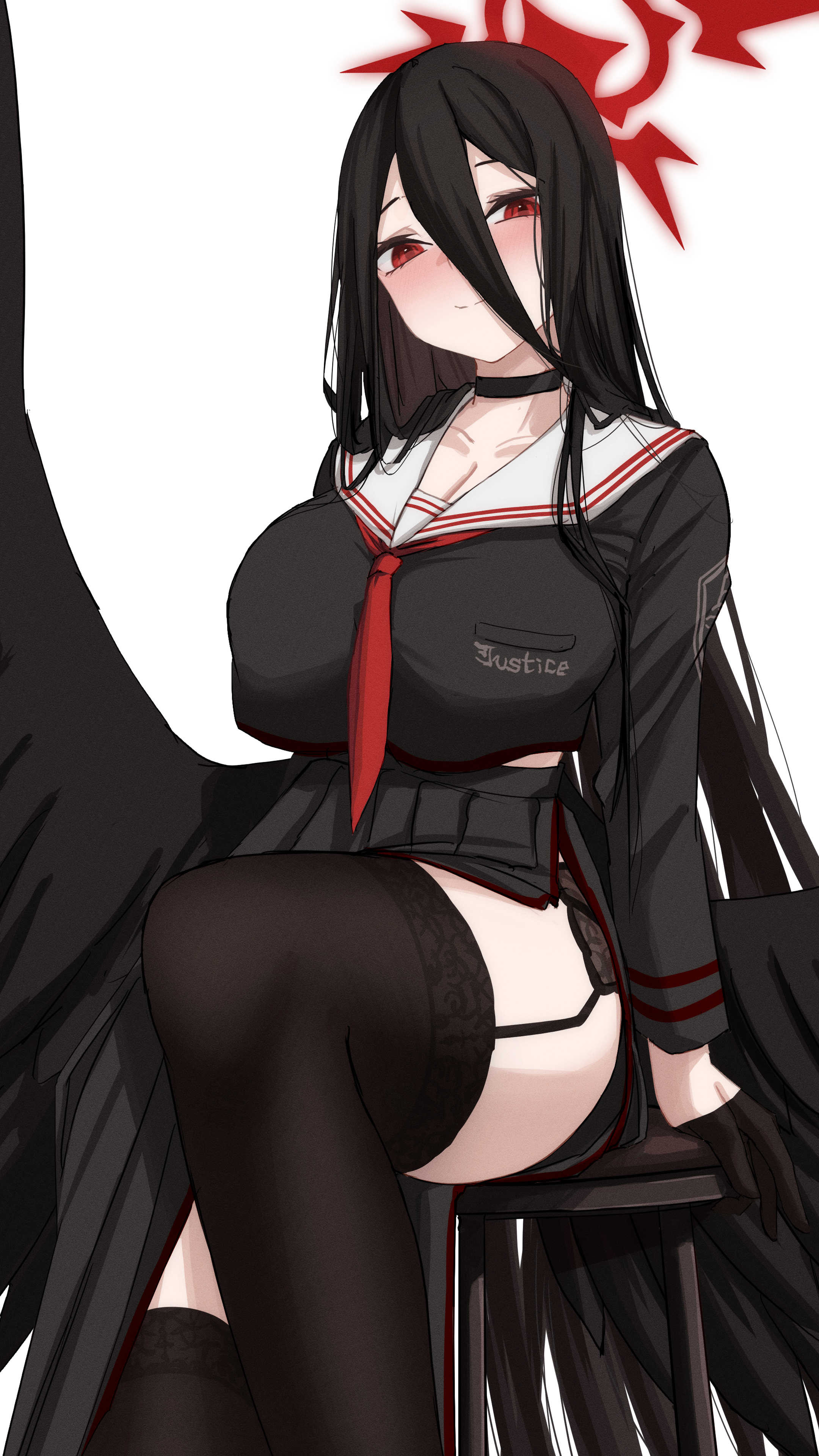 【繪圖】DAY83-羽川ハスミ - kkip5959的創作 - 巴哈姆特