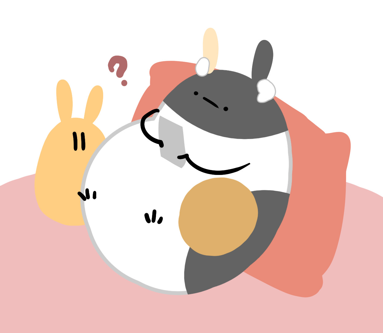 [達人專欄] 【天竺鼠插畫】不想社交的(每)一天 - naconeko的創作 - 巴哈姆特