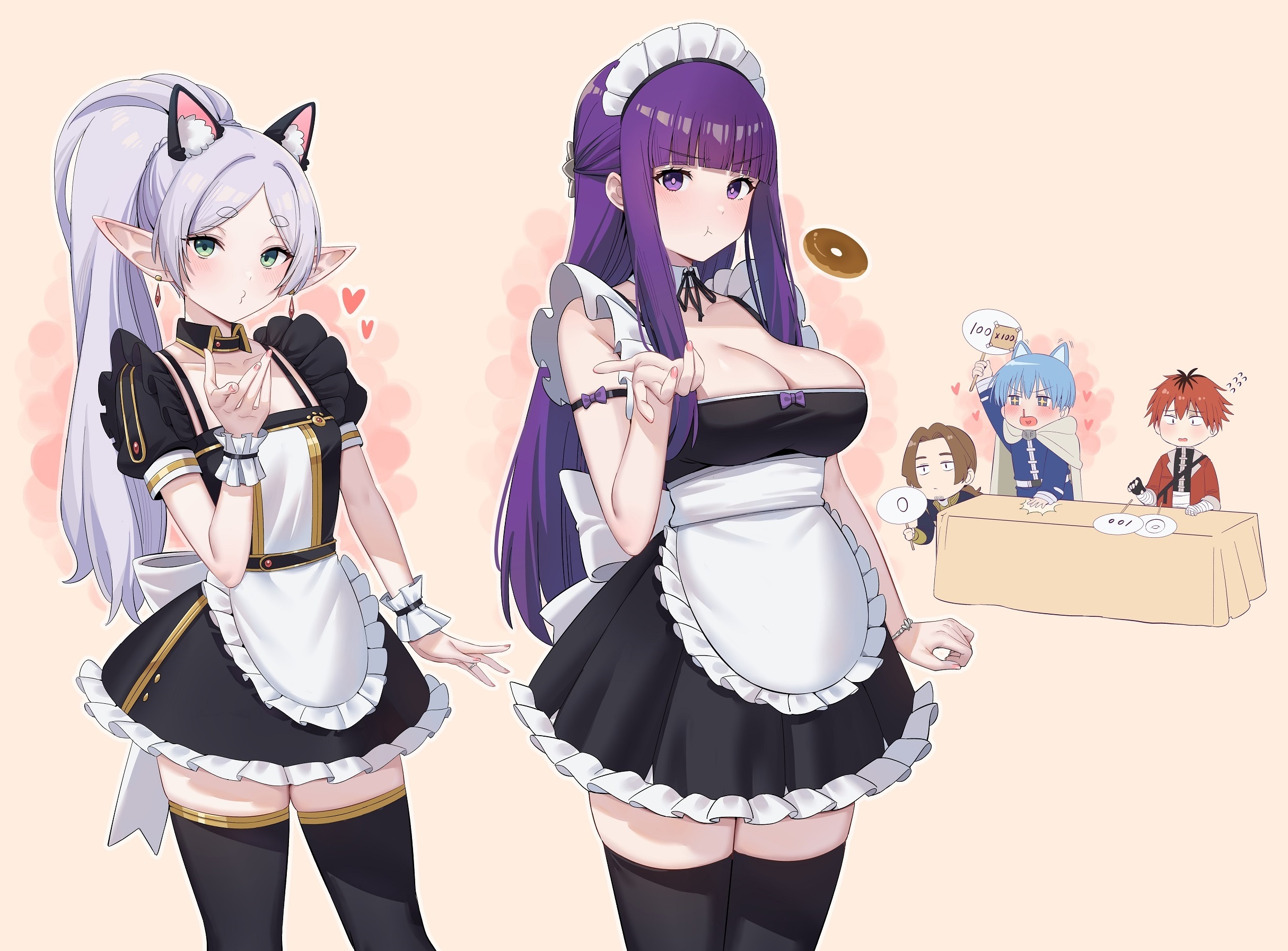 [達人專欄] 女僕餐廳-人類精靈組 - chenyang100的創作 - 巴哈姆特