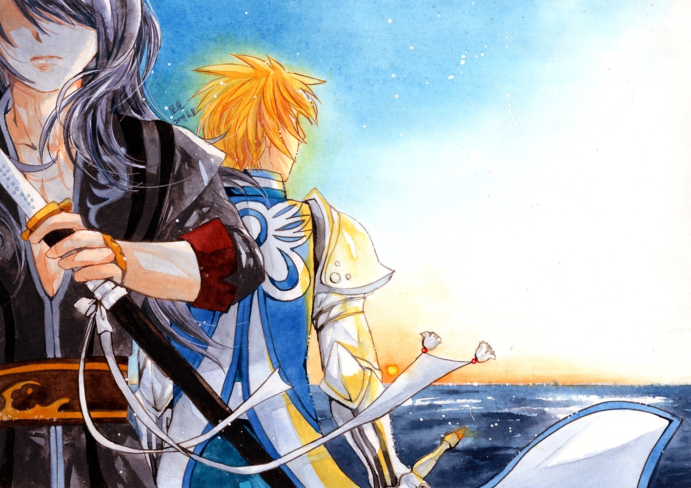 【TOV】7月的金碧珠-弗連&由利 - plabery的創作 - 巴哈姆特