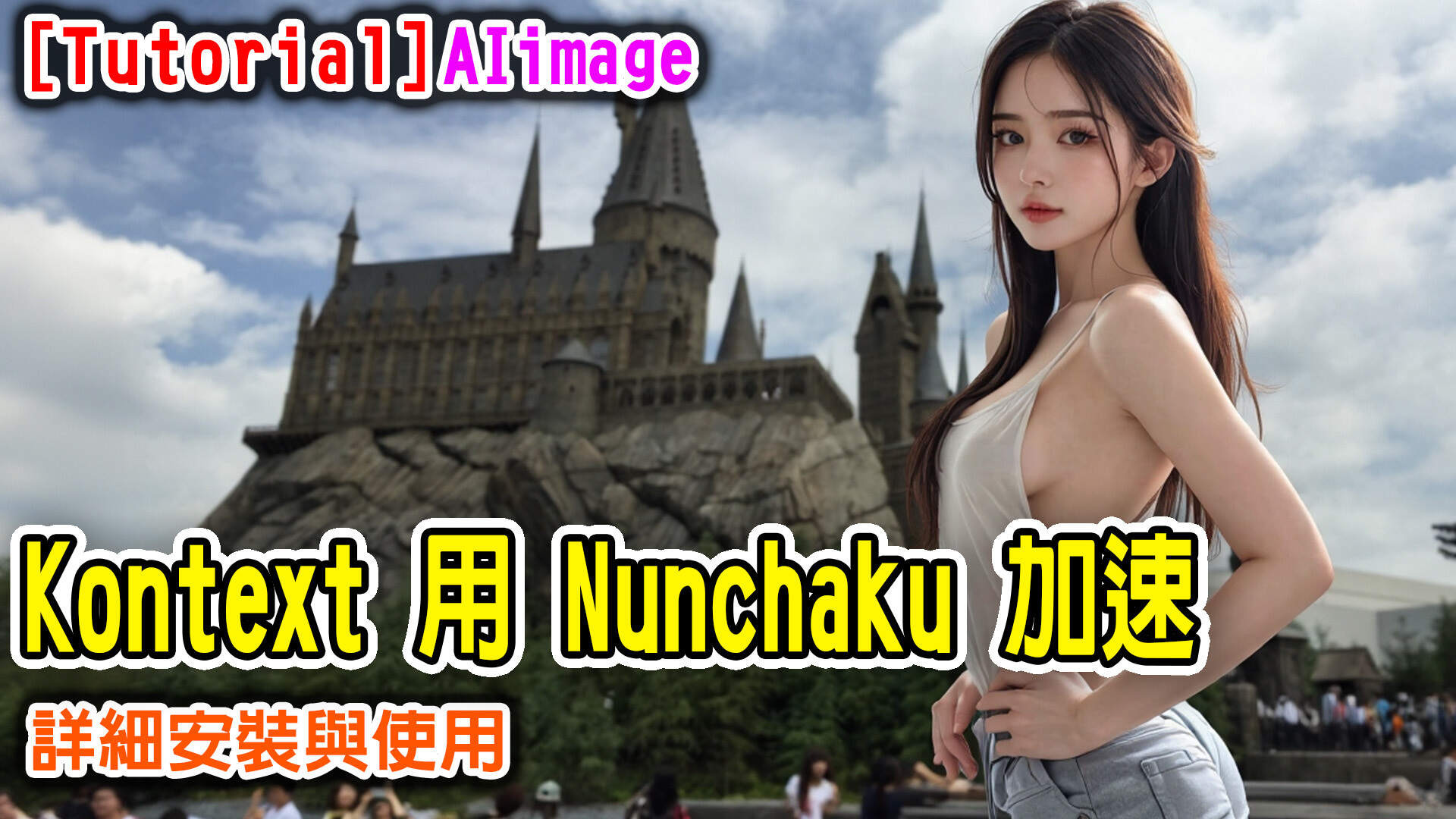 [AI tutorial] FLUX.1 Kontext Dev 使用 Nunchaku 加速生成與詳細安裝 - joelo的創作 - 巴哈姆特