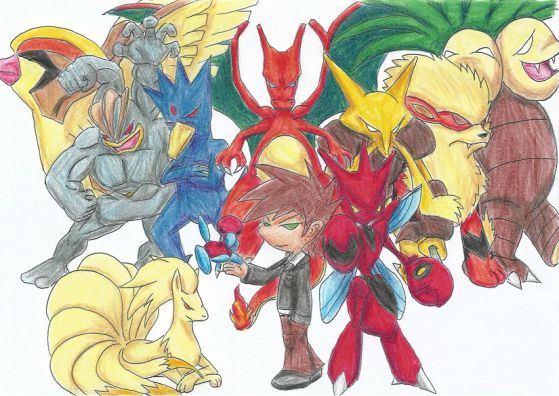 Team Green of Pokemon Special - j65l4jo6xm45的創作 - 巴哈姆特