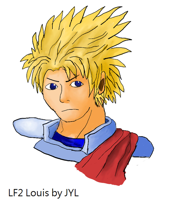 LF2人物圖稿－Louis - leviathan728的創作 - 巴哈姆特