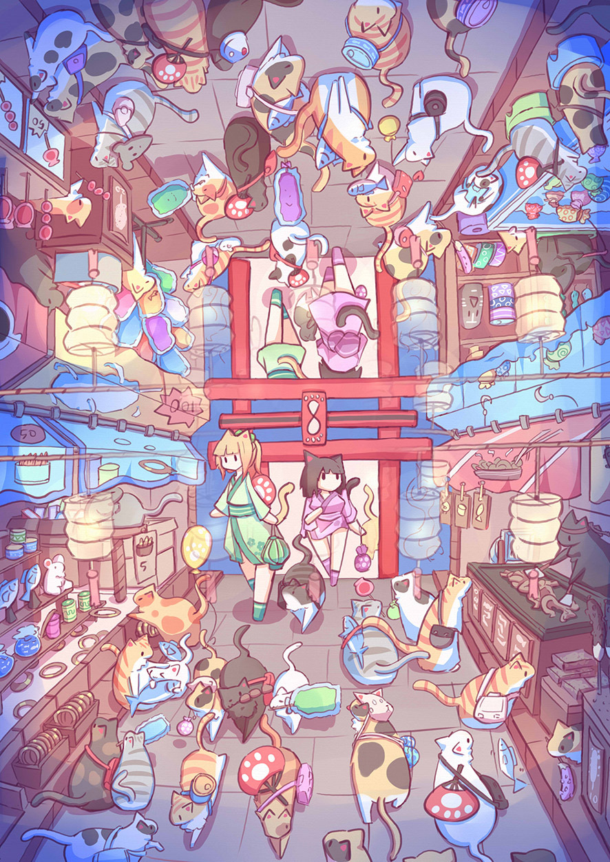 [達人專欄] 廟會夜市 - r00759393的創作 - 巴哈姆特