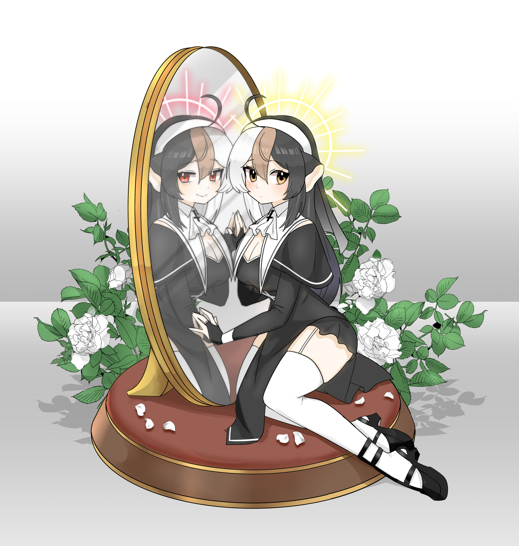 [達人專欄] 【波比插畫】鏡。魔｜繼續生存報告 - naconeko的創作 - 巴哈姆特