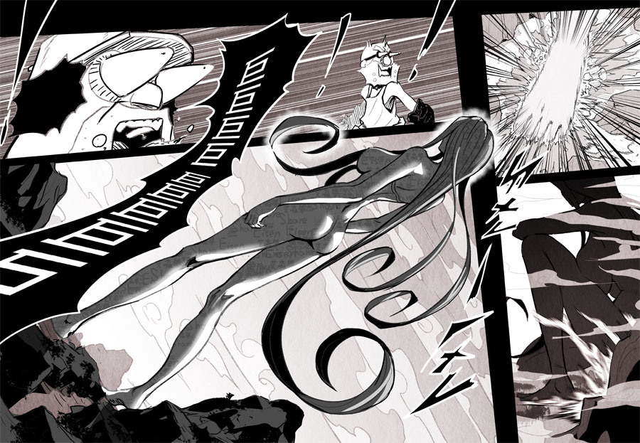 [達人專欄] [原創新式漫畫] 龍藏-EJ-第2話-P27+P28 - eisenstudio的創作 - 巴哈姆特