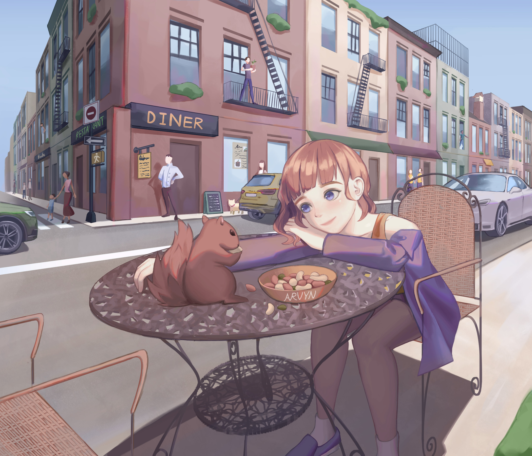 休憩時光 - arvyn的創作 - 巴哈姆特