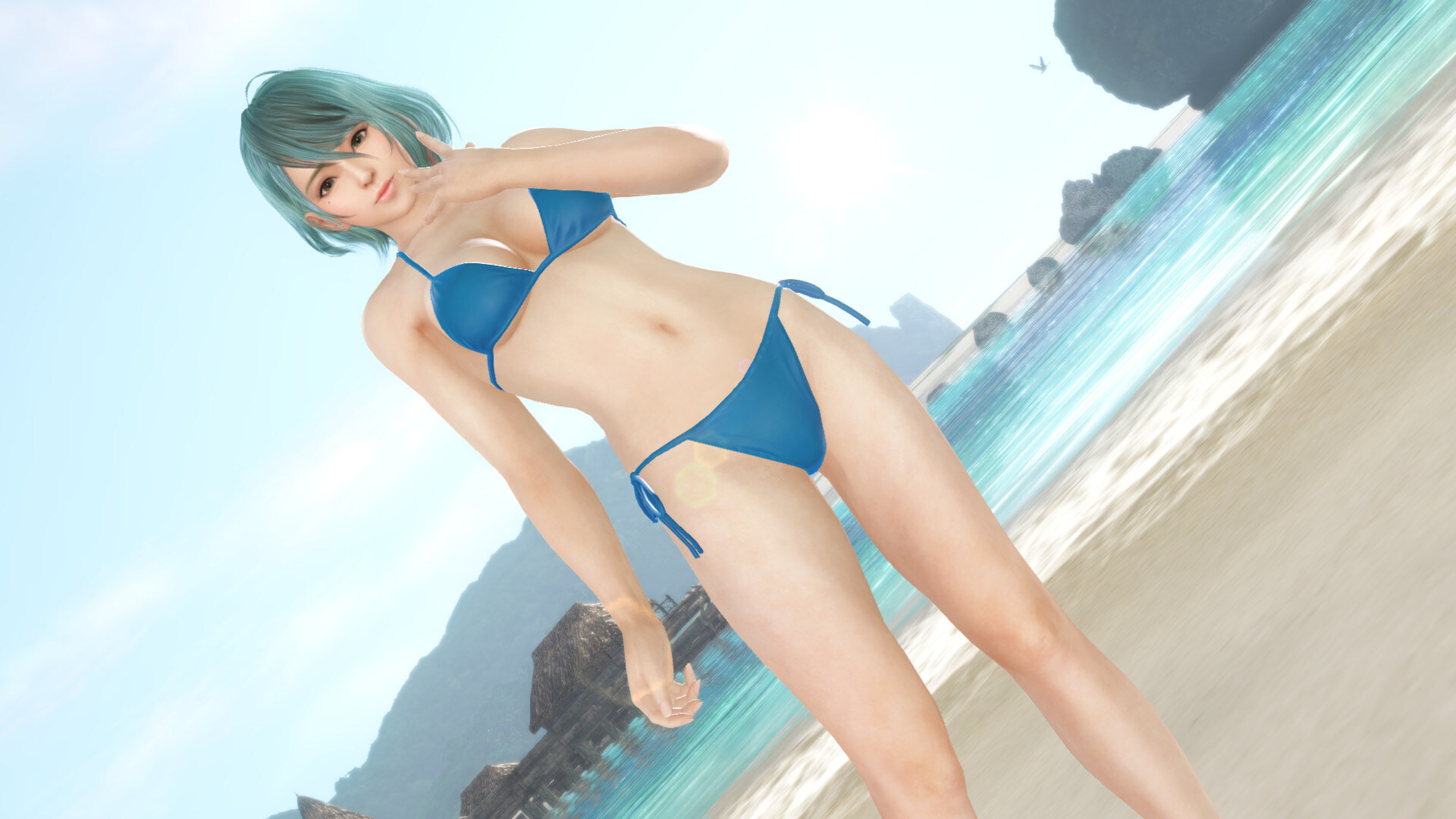 日版《生死格鬥：沙灘排球維納斯假期》「環」全寫真+環的比基尼照片 - swordking的創作 - 巴哈姆特