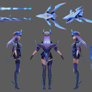 Riot 公開《英雄聯盟》DRX 世界冠軍造型 輔助選手 Beryl 強烈要求艾希要有馬尾《League of Legends》 - 巴哈姆特